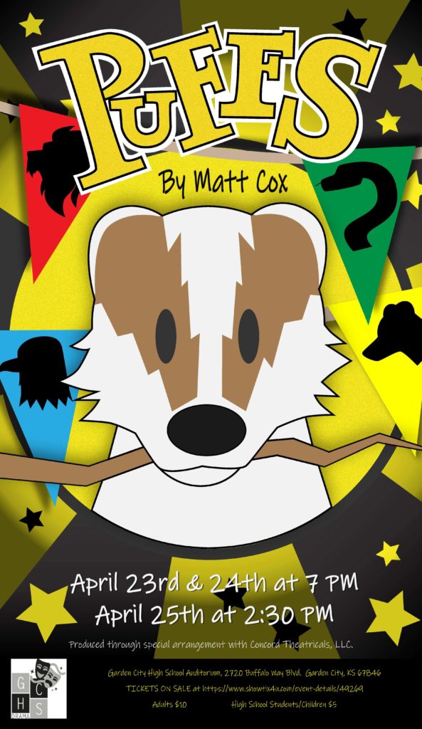 🔊 USD 457: GCHS Drama Students Talk Upcoming Performance “Puffs ...